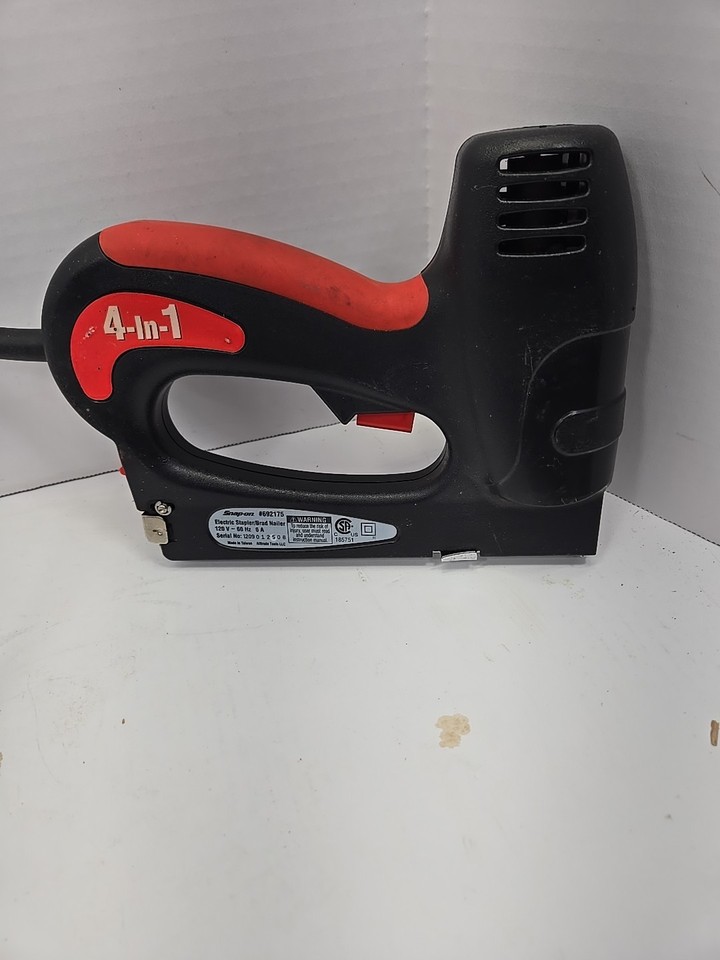 Snap On 4 in 1 Power Shot Electric Staple/Brad Nailer #692175 | eBay