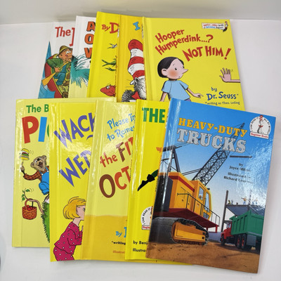 Dr. Seuss Lot of 10 Beginner Books Bright & Early Children’s Books EUC ...