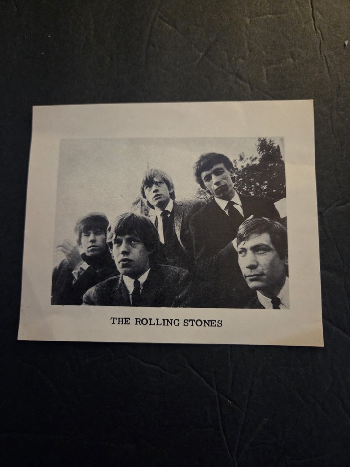 The Rolling Stones 1963 Signature Card | eBay