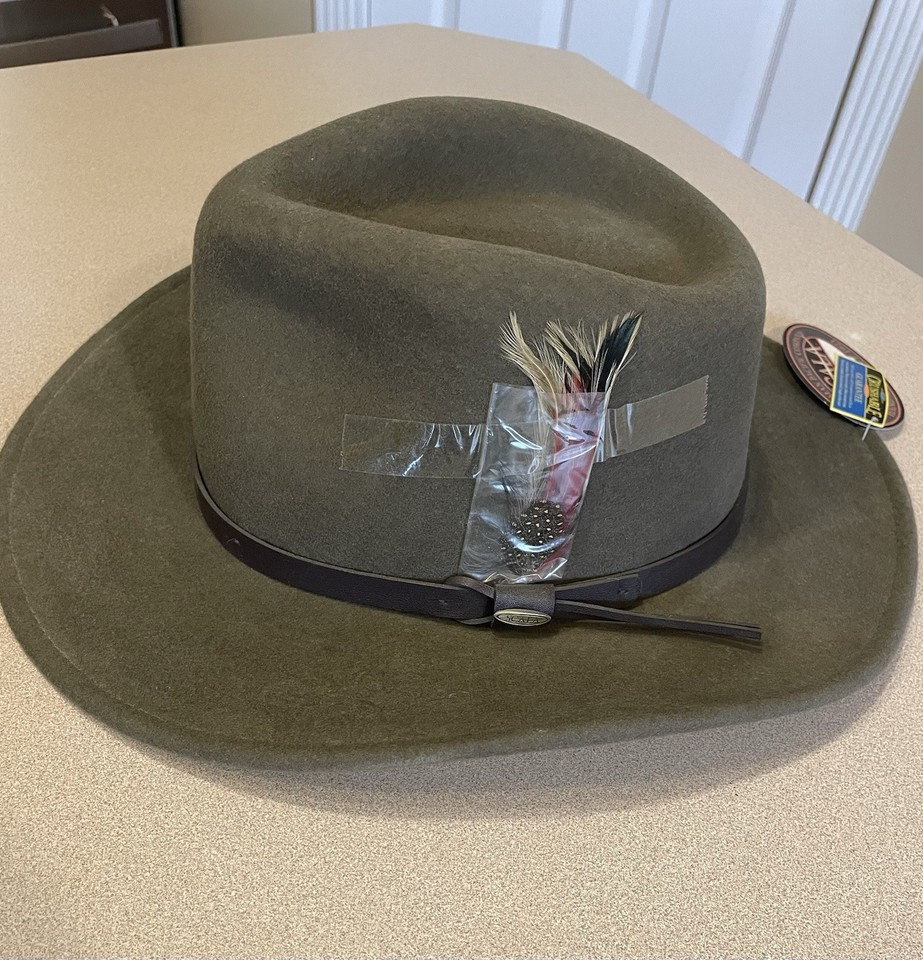 Scala Classico Men's Wool Felt Outback Style Hat, New With Tags, XL ...