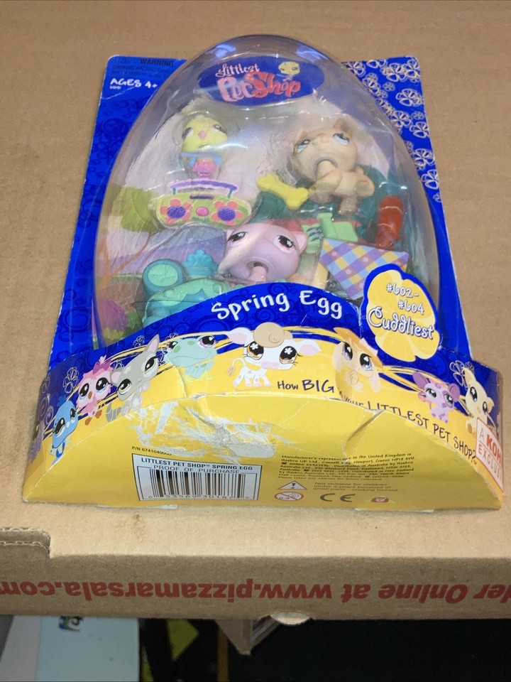Littlest Pet Shop LPS Spring Egg Kohl’s Exclusive #602 #603 #604 NEW ...
