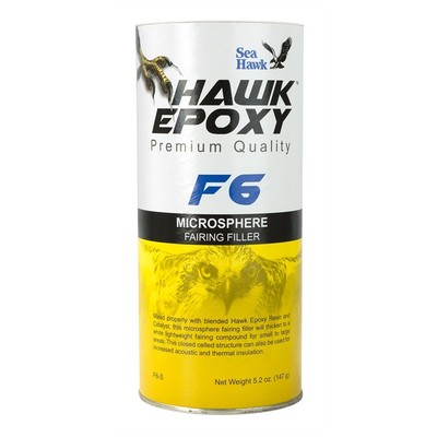 Hawk Epoxy F6-M Mikrosphären Verkleidung Für M 14.9 ML Boot Marine ...