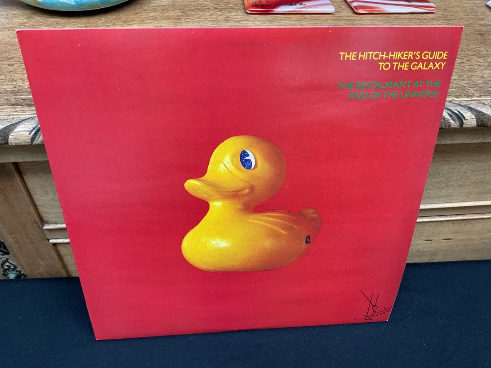 MINT LP The Hitch-Hiker's Guide PART 2 Douglas Adams RESTAURANT END of ...