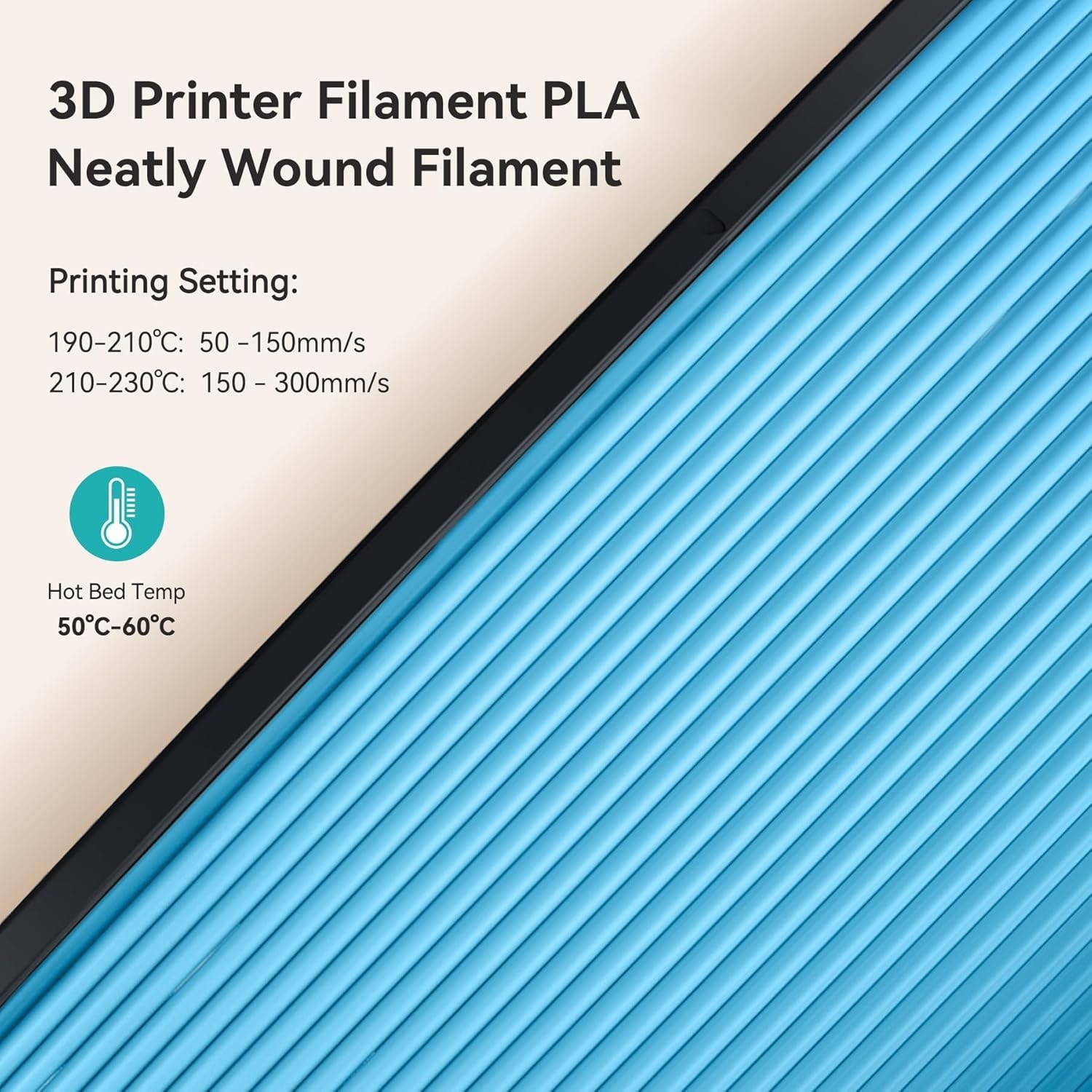 Paquete de filamentos para impresora 3D, PLA, 1,75 mm, multicolor, mate US NUEV | eBay