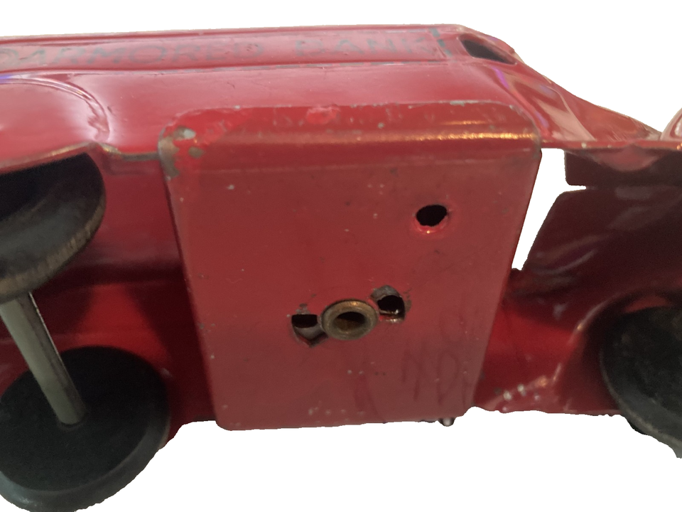1930s Marx Wyandotte Pressed Metal Steel Armored Bank Toy Truck | eBay