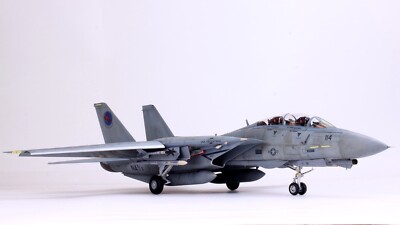 (Custom Built Pre-Order) USN Top Gun F-14A Tomcat 1:48 Pro Built Model ...