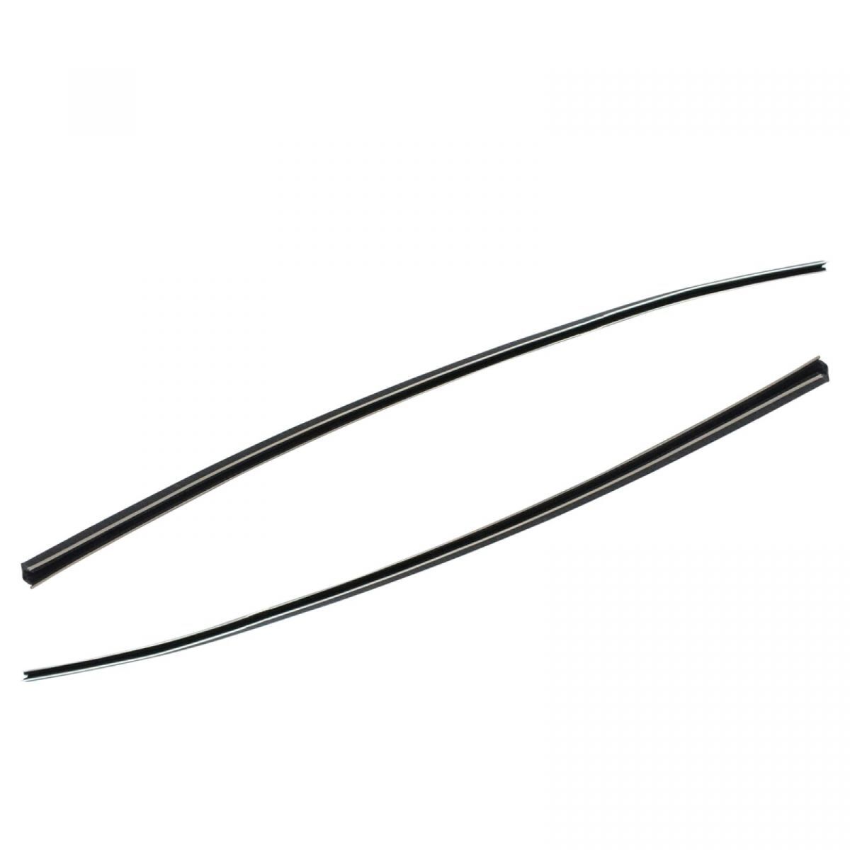 Door Glass Run Window Channel Upper Pair Set for 61-66 Ford F-Series ...