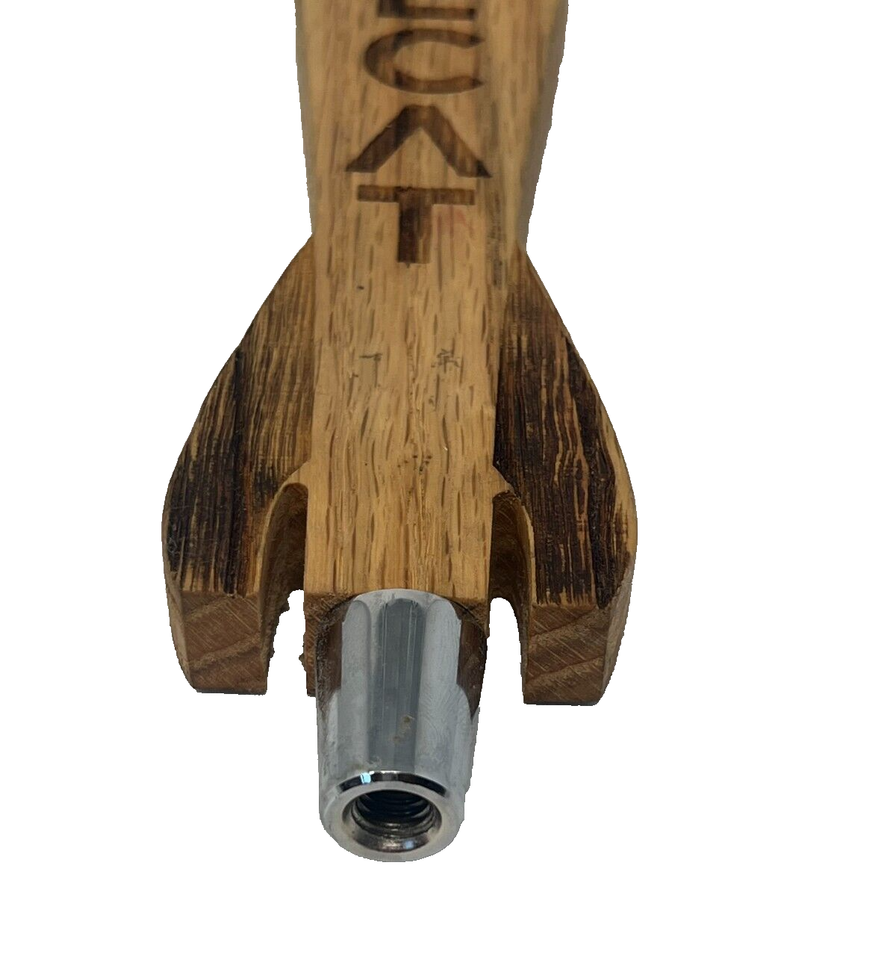 Rare Spacecat Rocket Draft Beer Tap Handle Tapper Mancave Bar Pub 11.5 ...