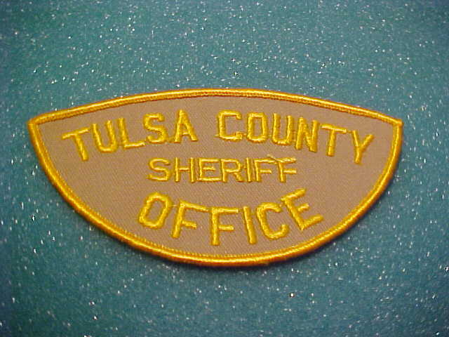 TULSA COUNTY OKLAHOMA POLICE PATCH SHOULDER SIZE UNUSED | eBay