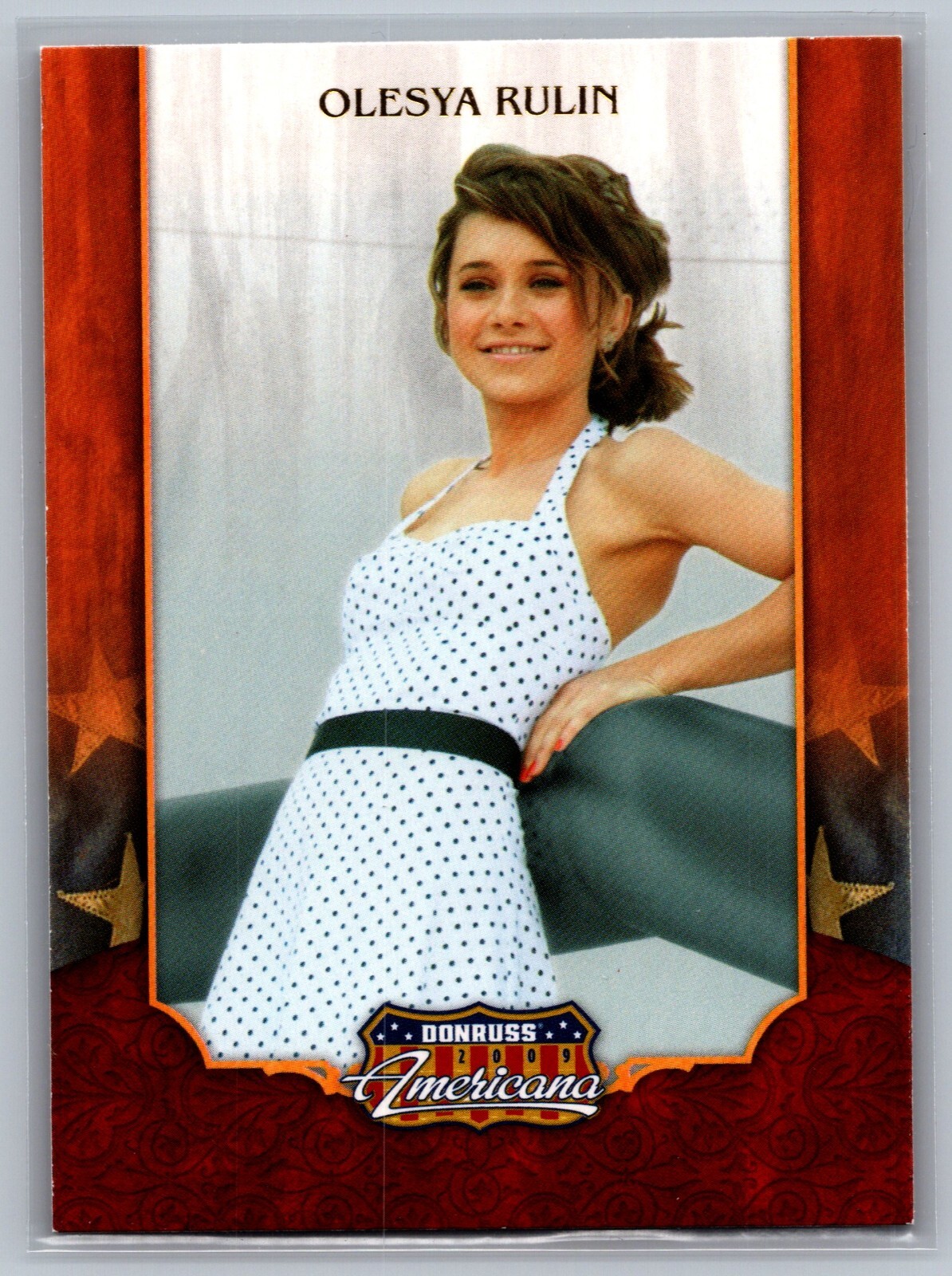 2009 Donruss Americana Retail Olesya Rulin #66 | eBay
