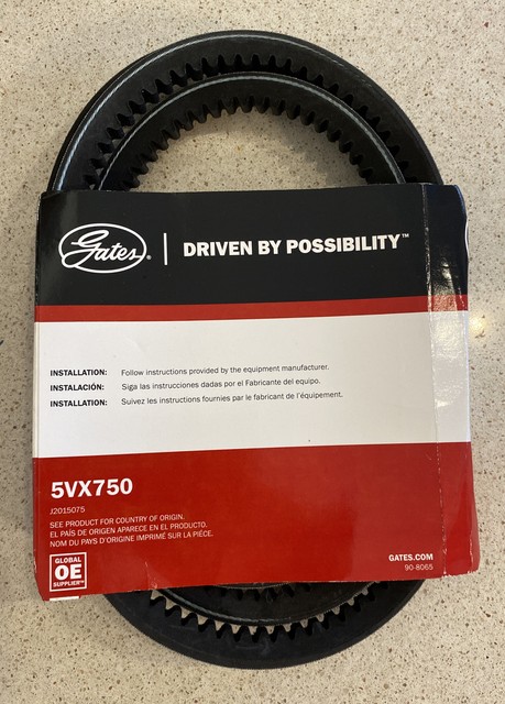 Accessory Drive Belt Gates 5VX750 for sale online | eBay