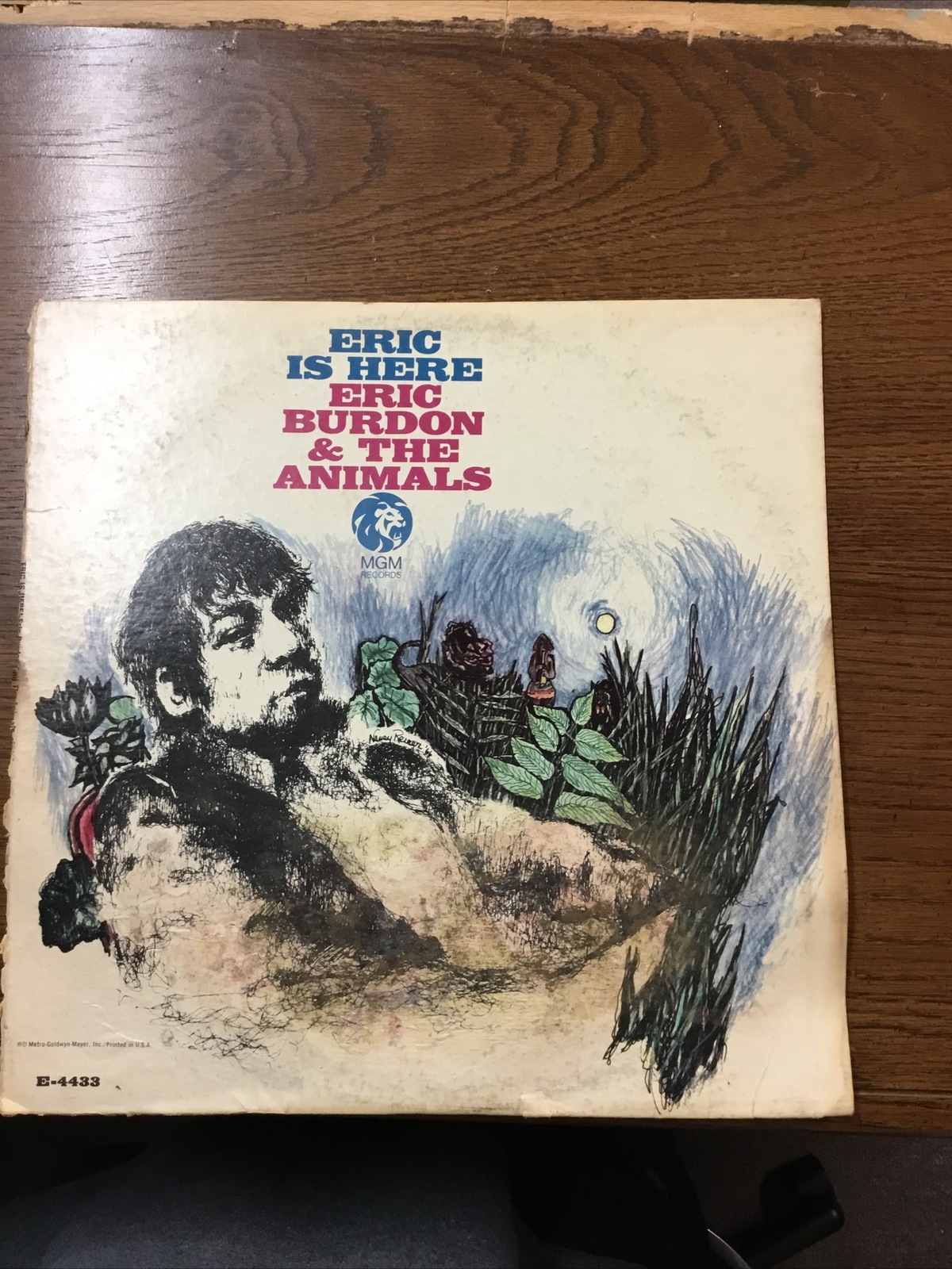 eric is here eric burdon and the animals e-4433 12" vinyl lp MGM | eBay