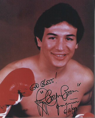 Ray Boom Boom Mancini Autographed 8x10 Photo #2 COA | eBay