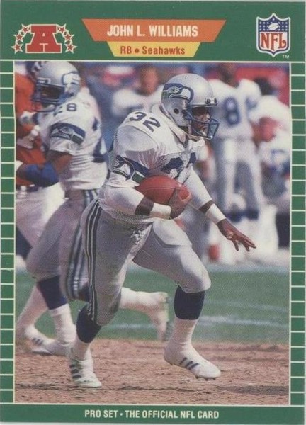 1989 Pro Set - #405 John L. Williams for sale online | eBay
