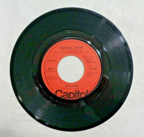 Sylvers: Boogie Fever b/w Free Style 1975 Capitol 4179 Jacksonville ...