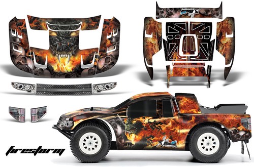 RC Body Graphics Kit Decal Sticker Wrap For Pro-Line Flo-Tek Ford ...