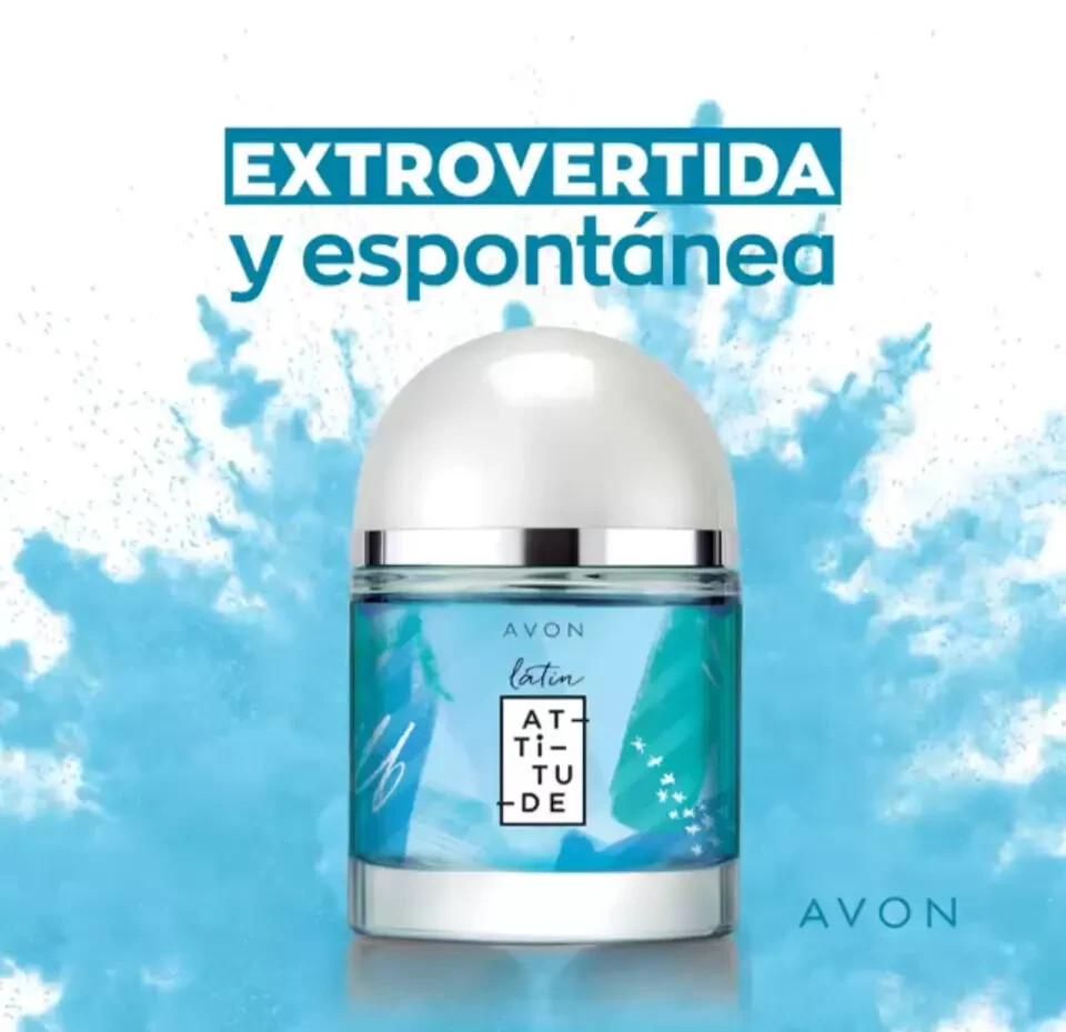 Avon LATIN ATTITUDE perfume para dama 50ml/ 1.7fl.oz. original caja ...