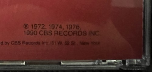 ‘Found Treasures’ by Blood, Sweat & Tears (CD 1990 CBS) Free Boxed ...