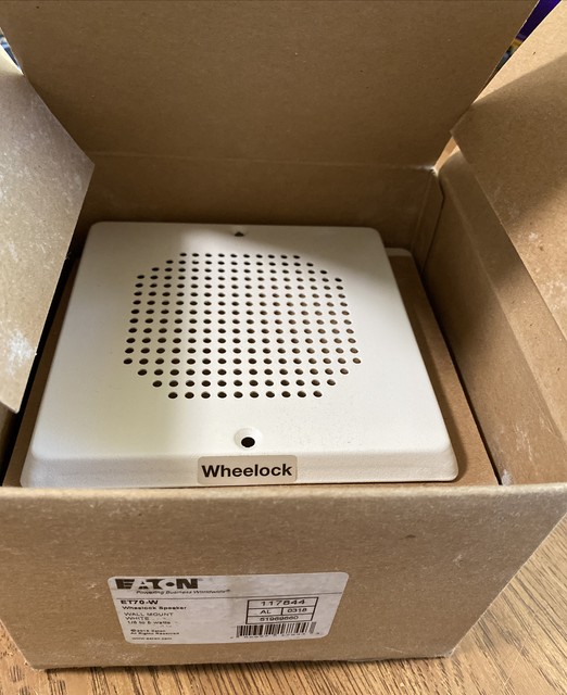 Wheelock Fire Alarm Speaker - ET70-W for sale online | eBay