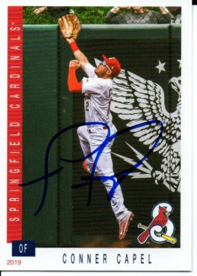 Conner Capel 2019 Springfield Cardinals Autographed Signed Card | eBay