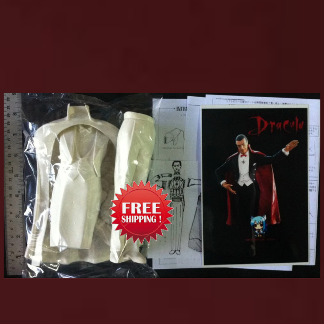 Dracula Bela Lugosi 1931 1/6 Scale Vinyl Model Kit Unpainted Classic ...
