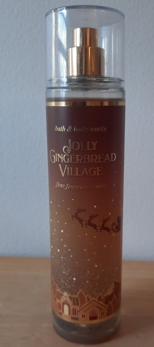 Bath & Body Works Jolly Gingerbread Village Fine Fragrance Mist - 8 FL ...