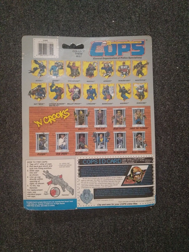Cops N Crooks Checkpoint MOC Hasbro 1988 | eBay