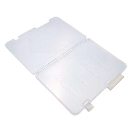 Portable Project Case A4 File Box Clear Document Protector Puzzle ...