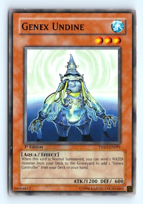Yu-Gi-Uh Genex Undine #TSHD-EN091 The Shining Darkness tcg LP | eBay