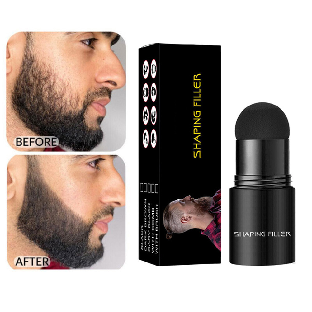 Beard Shaping Filler Thick Beard Styling Powder Beard Fuller Filler TOT ...