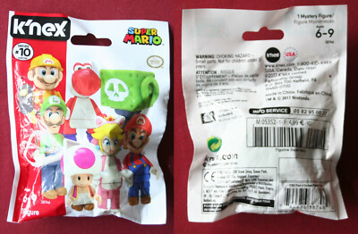 NINTENDO K'NEX SUPER MARIO Série #10, CANNON BOX LUIGI, sachet neuf non ...