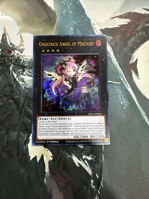 Yugioh Ghostrick Angel of Mischief Ultra Rare RA01 | eBay