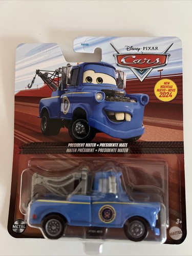 Disney Pixar Cars PRESIDENT MATER DieCast Metal Blue | eBay