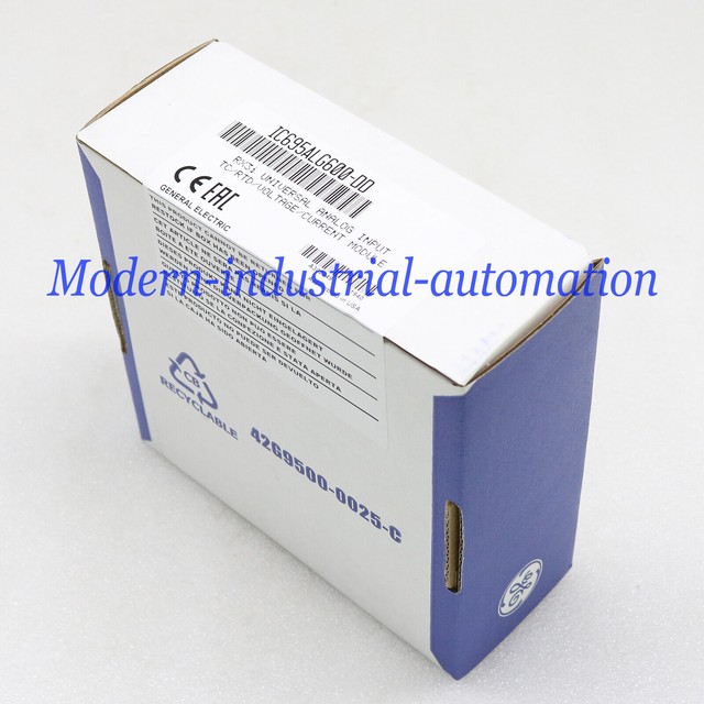 Ge FANUC Ic695alg600-dd Rx3i Universal Analog Input Module for sale ...