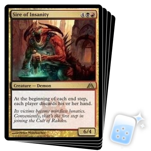SIRE OF INSANITY X4 Dragon's Maze DGM Magic MTG MINT CARD | eBay