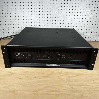 QSC MX 3000a 2-Channel Power Amplifier w/ Power Cord *TESTED/WORKS* | eBay