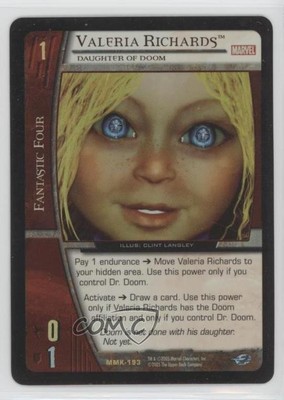 2005 VS System Marvel Knights Foil Valeria Richards #MMK-193 gl9 | eBay