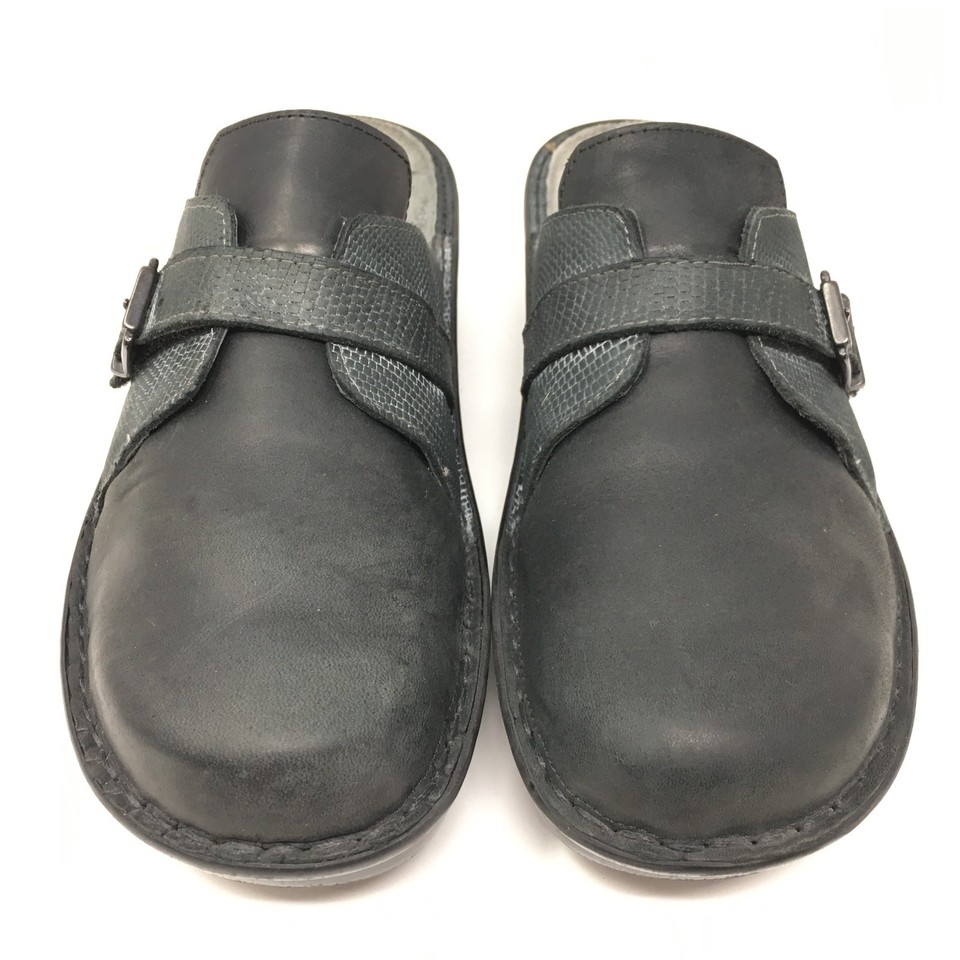 Naot Avignon Mules Clogs Shoes Womens Size 8 US 39 EU Black Leather ...