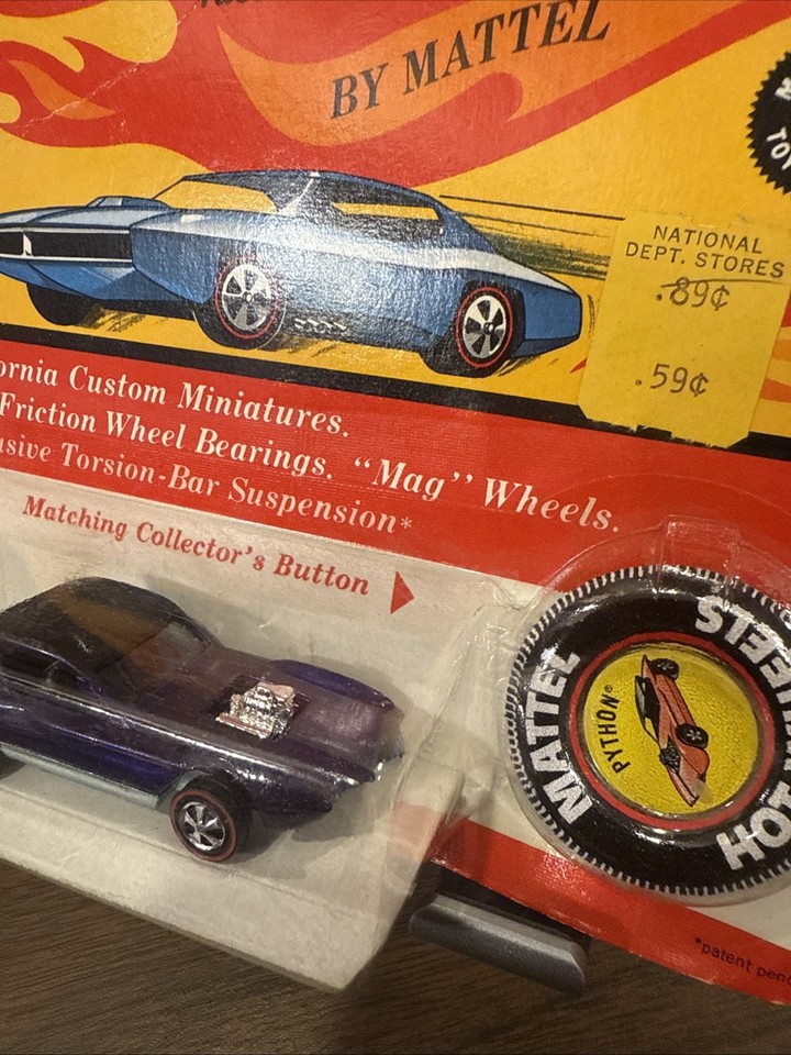 Hot Wheels Python HK Purple BP | eBay