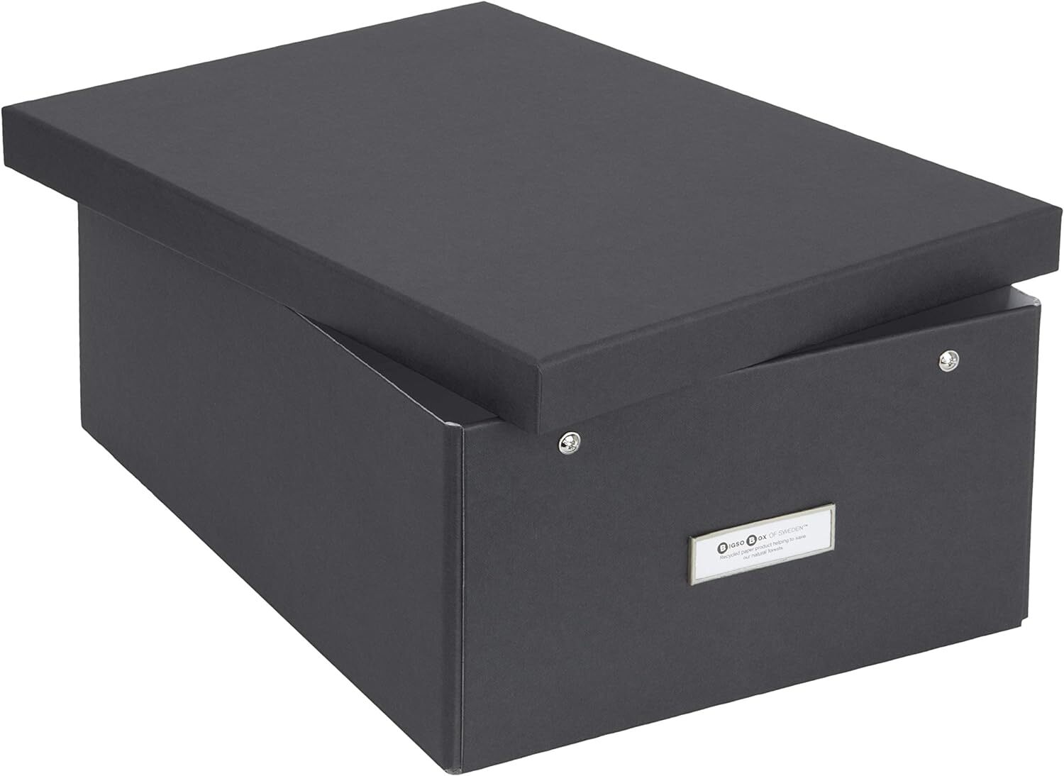 Bigso Karin Collapsible Storage Box | Photo Storage Box | Dark Gray | eBay