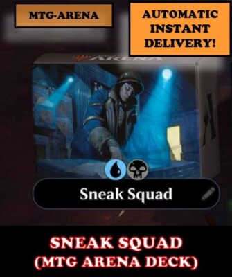 MAGIC MTGA MTG ARENA CODE CARD WELCOME BOOSTER SNEAK SQUAD DECK | eBay