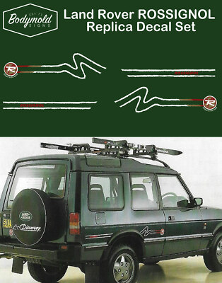 Land Rover Discovery ROSSIGNOL Replica decals/stickers | eBay