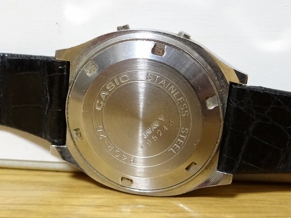 80 Vintage Casio Made In Japan 94Qr-26 Digital Screw Back With Serial ...