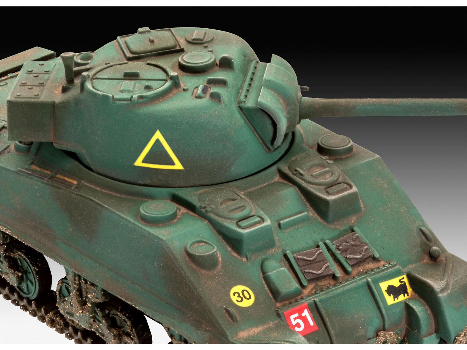 Revell Panzer First Diorama Set - Sherman Firefly Modell Kit Bausatz 1: ...