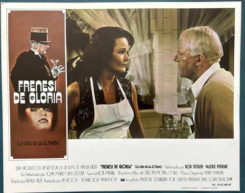 W. C. FIELD AND ME ROD STEIGER VALERIE PERRINE MEXICAN LOBBY CARD ...