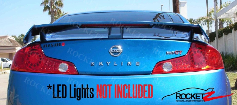 2003-2007 Infiniti G35 Nismo Style Trunk Wing Spoiler V35 | USA Canada
