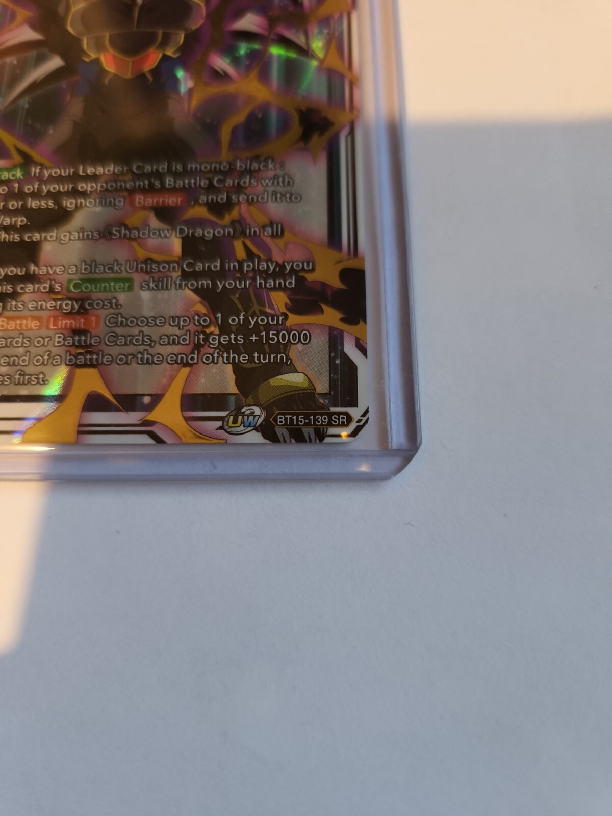 Ultimate Minus Energy Power Ball Sr Dragon Ball Super Card Game Bt15 ...