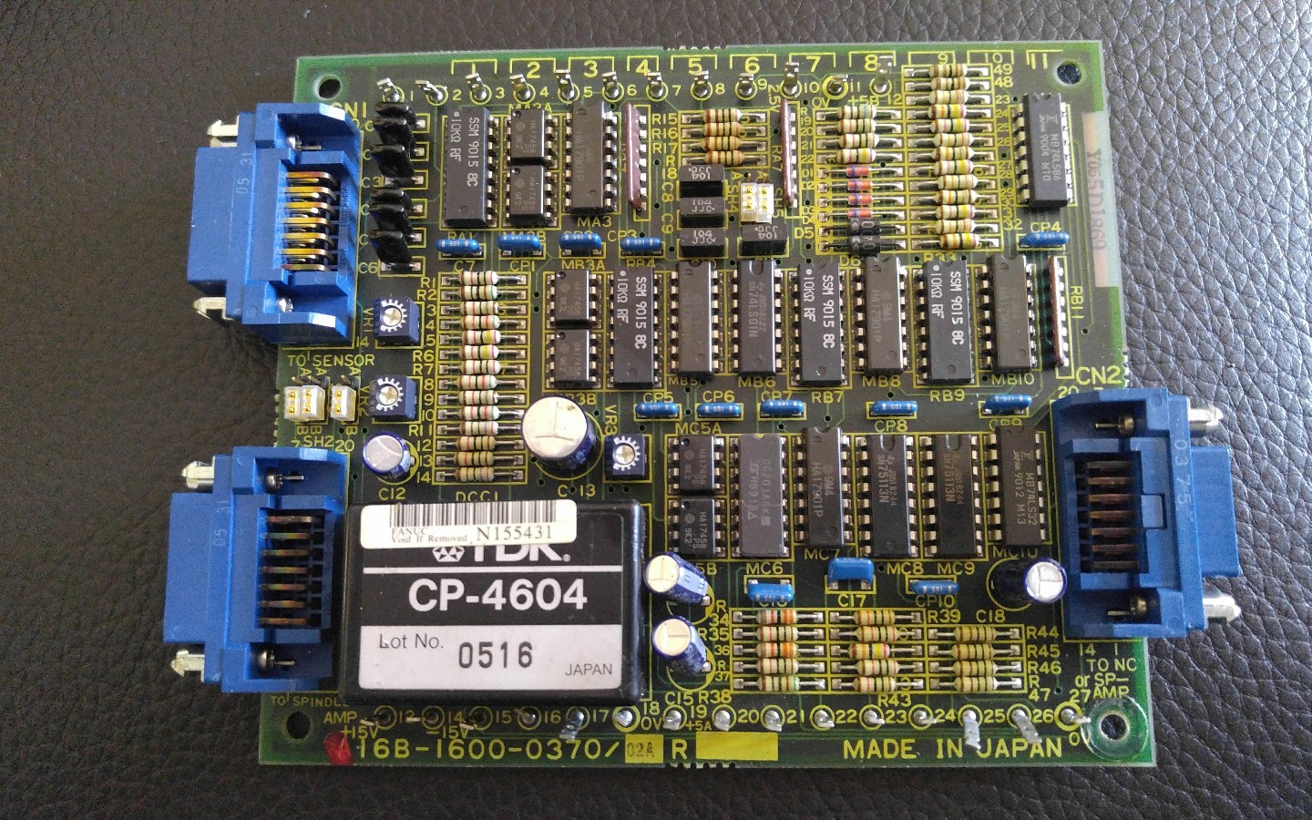 Fanuc Board A16B-1600-0370/02A A16B16000370/02A Used | eBay