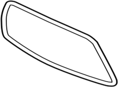 6400B398 Mitsubishi Garnish, fr bumper, ctr 6400B398, New Genuine OEM ...