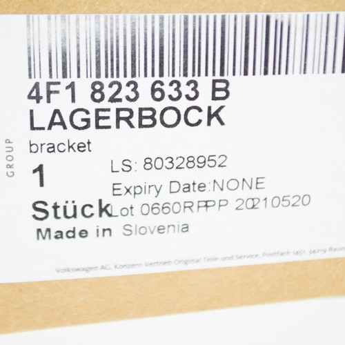 NEW AUDI A6 C6 BONNET RELEASE HANDLE BRACKET LHD 4F1823633B OEM | eBay